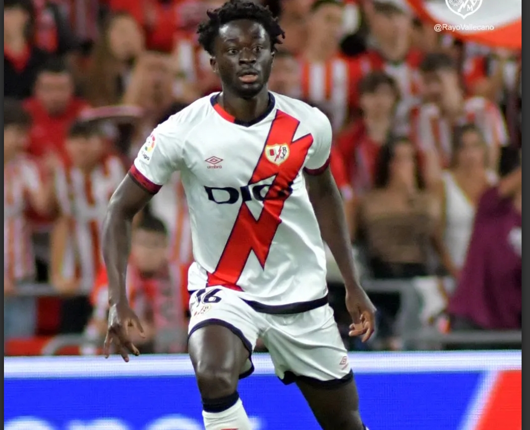 Ghanaian defender Abdul Mumin makes LaLiga debut for Rayo Vallecano | SportsWorldGhana.com ...